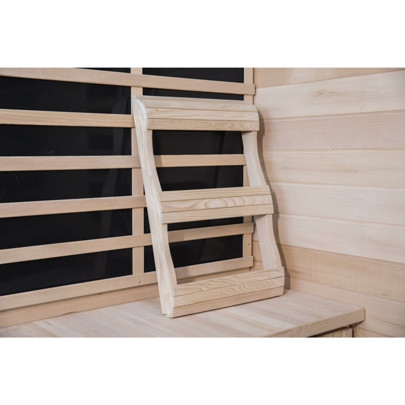 Heatwave Sonoma 4-Person Hemlock Infrared Sauna with 9 Carbon Heaters | Wayfair